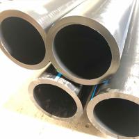 China 14001 Certified HDPE Water Supply Pipes with Blue Stripe for sale