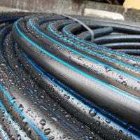 China Customized Length HDPE Water Supply Pipe DN16-1800mm Thickness 2.3-117.6mm for sale