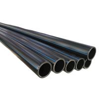China Custom Length Blue HDPE Water Supply Pipes for sale