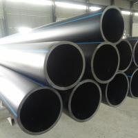 China HAIYANG HDPE Water Supply Pipe 2.3-117.6mm Thickness Black Blue Corrosion Resistant for sale