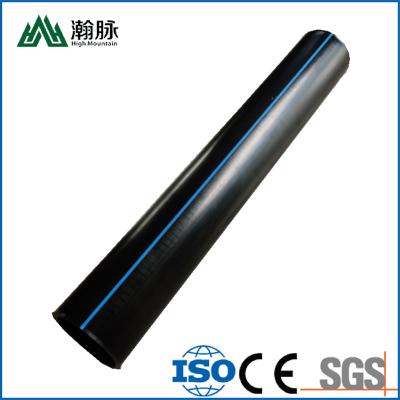 China HAIYANG HDPE Water Supply Pipe 2.3-117.6mm Thickness Black Blue Corrosion Resistant for sale
