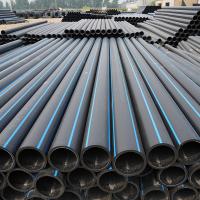 China HDPE Water Pipe DN16-1800mm for Water Supply and Drainage Corrosion Resistant PE Pipe for sale
