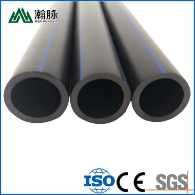 China Custom HDPE Water Supply Pipe PE100 2.3mm to 117.6mm Thickness Custom Length for Water Distribution for sale
