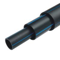 China Custom HDPE Water Supply Pipe PE100 2.3mm to 117.6mm Thickness Custom Length for Water Distribution for sale