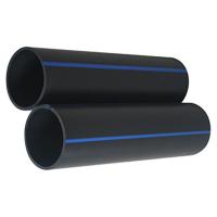 China Customizable HDPE Water Supply Pipes DN16mm-1800mm 2.3mm-117.6mm ISO Certified for sale