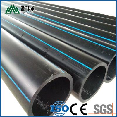 China HDPE Water Supply Pipe 20mm-1200mm PN6-PN16 Black ISO4427 for Irrigation Mining for sale