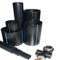 China HDPE Water Supply Pipes PN6-PN16 20mm-1200mm Butt Fusion Connection ISO4427 for sale