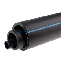 China HDPE Water Supply Pipes PN6-PN16 20mm-1200mm Butt Fusion Connection ISO4427 for sale