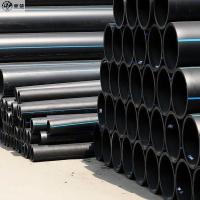China HDPE Water Supply Pipe 20mm-1200mm PN6-PN16 Black ISO4427 for Irrigation Mining for sale