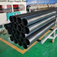 China HDPE Water Pipe PE100 20-1200mm PN6-PN16 NSF ISO Certified Leak-Free UV Resistant for sale