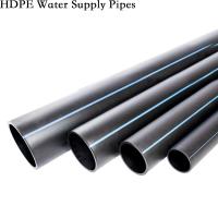 China HDPE Water Supply Pipe PE100 1.25MPa-2.5MPa DN16mm-1800mm Corrosion Resistant for sale