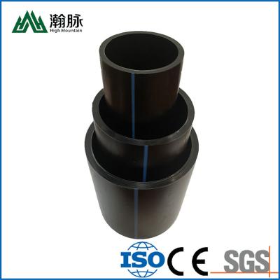 China HDPE Water Supply Pipe 2.3mm-117.6mm Thickness Black for Trenchless Installation ISO4427 for sale