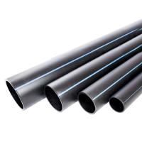 China HDPE Water Supply Pipe 2.3mm-117.6mm Thickness Black for Trenchless Installation ISO4427 for sale
