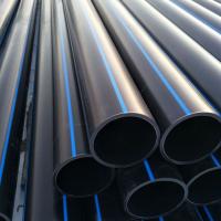 China HDPE Water Supply Pipe PE100 PN6-PN16 20mm-1200mm Corrosion Resistant 50 Years Service Life for sale