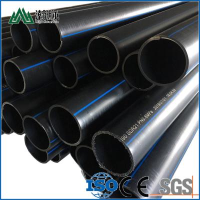 China HDPE Water Supply Pipe 20mm-1200mm ISO4427 Black PE Pipe for Water Supply and Sewage for sale