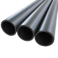 China HDPE Water Supply Pipe Flange Joint DN16-1800mm ISO4427 Black Industrial Liquid Transport for sale