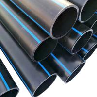 China HDPE Water Supply Pipe Flange Joint DN16-1800mm ISO4427 Black Industrial Liquid Transport for sale