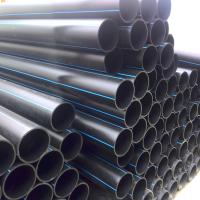 China HDPE Water Supply Pipe DN20-1200mm Black High Impact Resistance Corrosion Resistant ISO4427 for sale