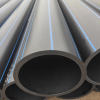 China HDPE Water Supply Pipe 20mm-1200mm ISO4427 Black PE Pipe for Water Supply and Sewage for sale