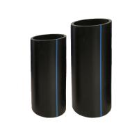 China HDPE Water Supply Pipe 20mm-1200mm ISO4427 Black PE Pipe for Water Supply and Sewage for sale