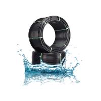 China HAIYANG HDPE Water Supply Pipe DN16-1800mm EN12201 High Impact Resistance Black for sale