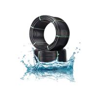 China HAIYANG HDPE Water Supply Pipe DN16-1800mm EN12201 High Impact Resistance Black for sale