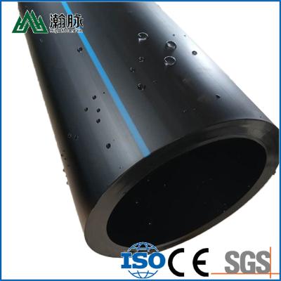 China HDPE Water Supply Pipes 20mm-1200mm ISO4427 Black UV Resistant Lightweight for sale