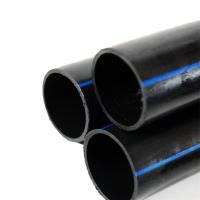 China HDPE Water Supply Pipes 20mm-1200mm ISO4427 Black UV Resistant Lightweight for sale