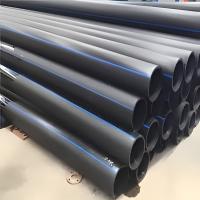 China HDPE Water Supply Pipes 20mm-1200mm Butt Fusion Connection -40C to 60C for sale