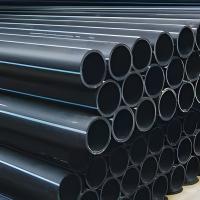 China HDPE Water Supply Pipes 20mm-1200mm Butt Fusion Connection -40C to 60C for sale