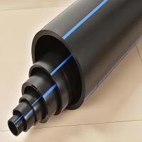 China Customizable HDPE Water Pipe with Temperature Range -40°C To 40°C for sale