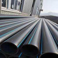 China HDPE Water Supply Pipe DN20mm-65mm PN16 Butt Fusion Connection ISO4427 for sale