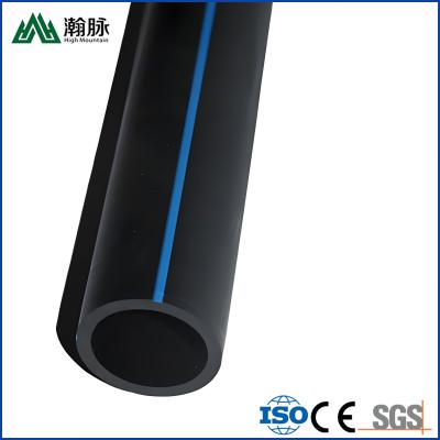China HDPE Water Supply Pipe DN20-DN1200 PN20 Black PE Pipe for Municipal Water Distribution for sale