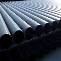 China HDPE Water Supply Pipe DN20-DN1200 PN20 Black PE Pipe for Municipal Water Distribution for sale