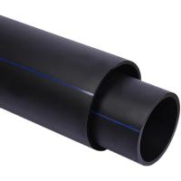 China ISO4427 HDPE Water Supply Pipe 1.25MPa-2.5MPa for Sewage and Drainage Systems for sale