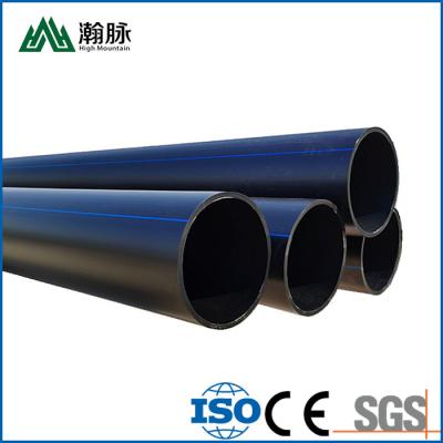 China ISO9001 Certification for HDPE Water Supply Pipes Corrosion Resistant Black for sale