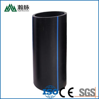 China HDPE Water Supply Pipe ISO4427 6m 12m Corrosion Resistant PE Pipe for Water Systems for sale
