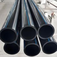 China HDPE Water Supply Pipe ISO4427 6m 12m Corrosion Resistant PE Pipe for Water Systems for sale
