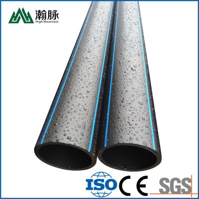 China HDPE Water Supply Pipe Corrosion Resistant 1.25MPa-2.5MPa 6m 9m 12m DIN8074 for sale