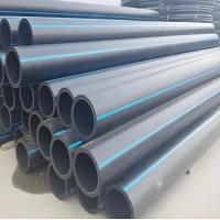 China HDPE Water Supply Pipe Corrosion Resistant 1.25MPa-2.5MPa 6m 9m 12m DIN8074 for sale