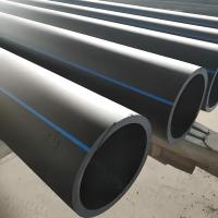 China Black Plastic HDPE Water Supply Pipes for Water Transportation for sale