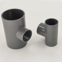 China Customized 3 Way PVC Pipe Fittings DN 20mm 30mm For Water Supply for sale