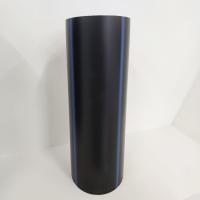 China Solid Wall PE Water Supply Pipe 0.6mpa - 1.6mpa Wearproof PE Drainage Pipes for sale