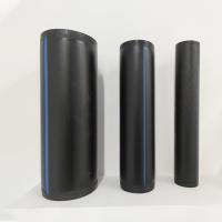 China Solid Wall PE Water Supply Pipe 0.6mpa - 1.6mpa Wearproof PE Drainage Pipes for sale