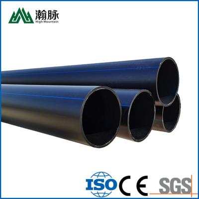 China HDPE Water Supply Pipe PE100 DN400 500 630 Chemical Resistant Plastic Pipe for sale