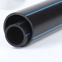 China Drainage HDPE Water Supply Pipes High Performance PE 110 Solid Wall Hdpe Pipe for sale