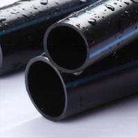 China HDPE Water Supply Pipe Anti Freeze Corrosion High Density Polyethylene Pipe 25cm OD for sale
