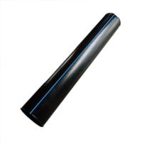 China HDPE Water Supply Pipe Anti Freeze Corrosion High Density Polyethylene Pipe 25cm OD for sale