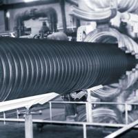 China Engineering HDPE Drainage Pipes HDPE Corrugated 400 500mm Twin Wall Pipe for sale