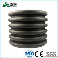 China HDPE Double Wall Corrugated Drainage Pipe 300mm SN8 Winding Pipe for Water Supply and Drainage for sale